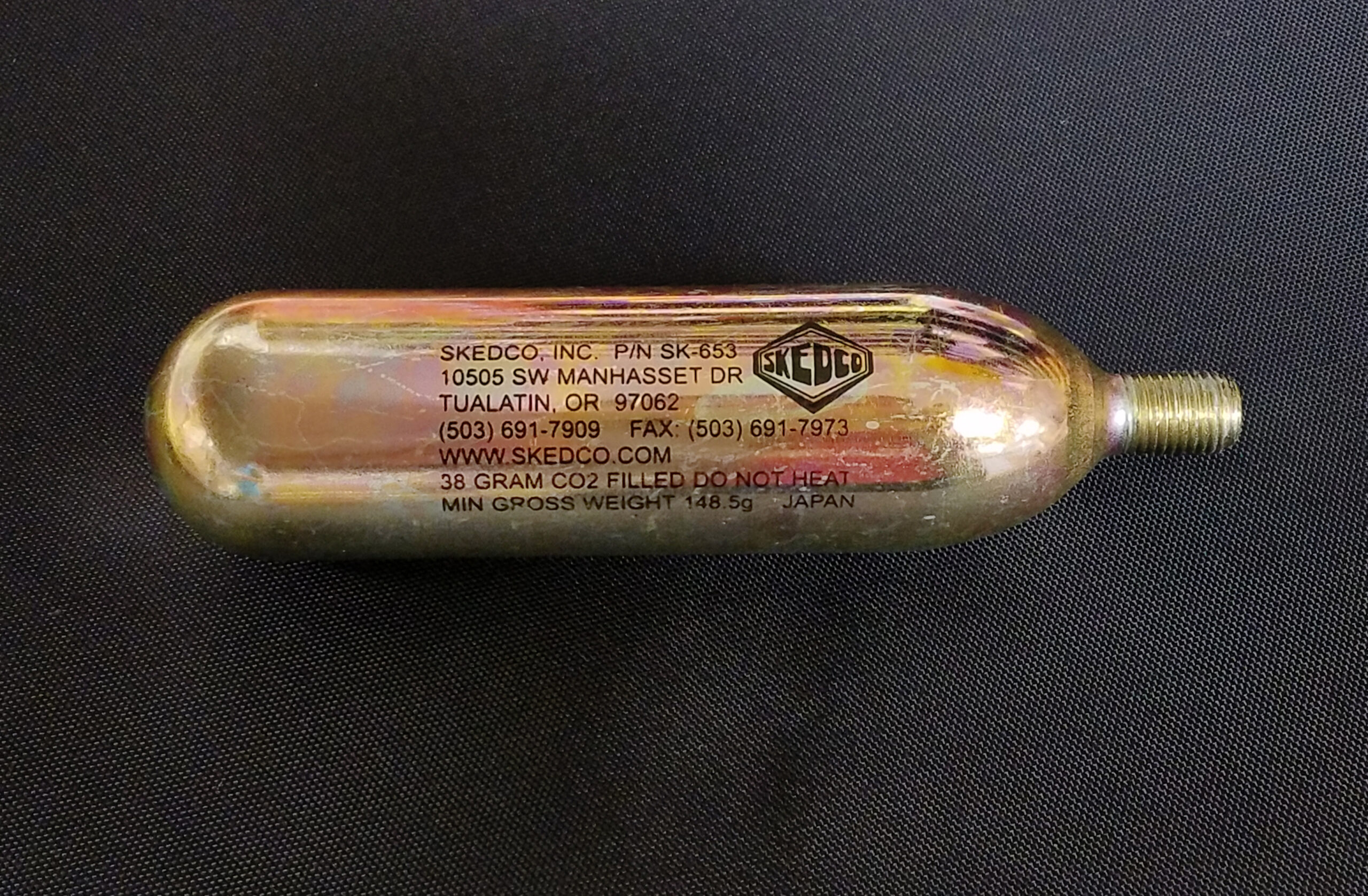 CO2 Cartridge - 25g - Felixsafety