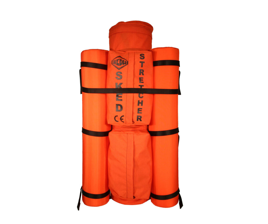 Sked complete rescue system, international orange / cobra buckle ...